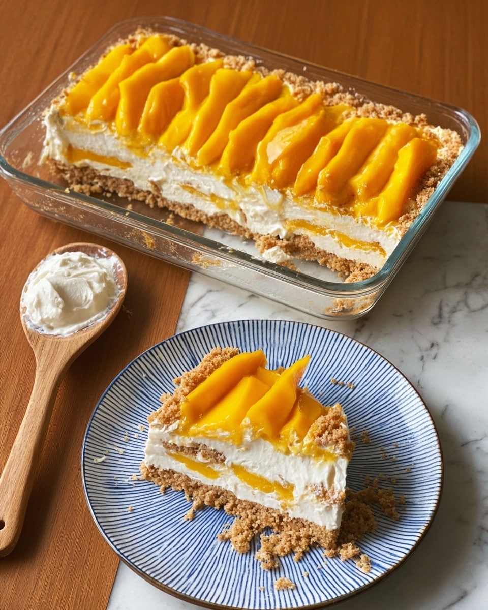 Filipino Mango Float: Irresistible No-Bake Mango Dessert