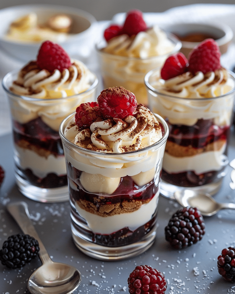 Mini Trifles | Amina Bakes