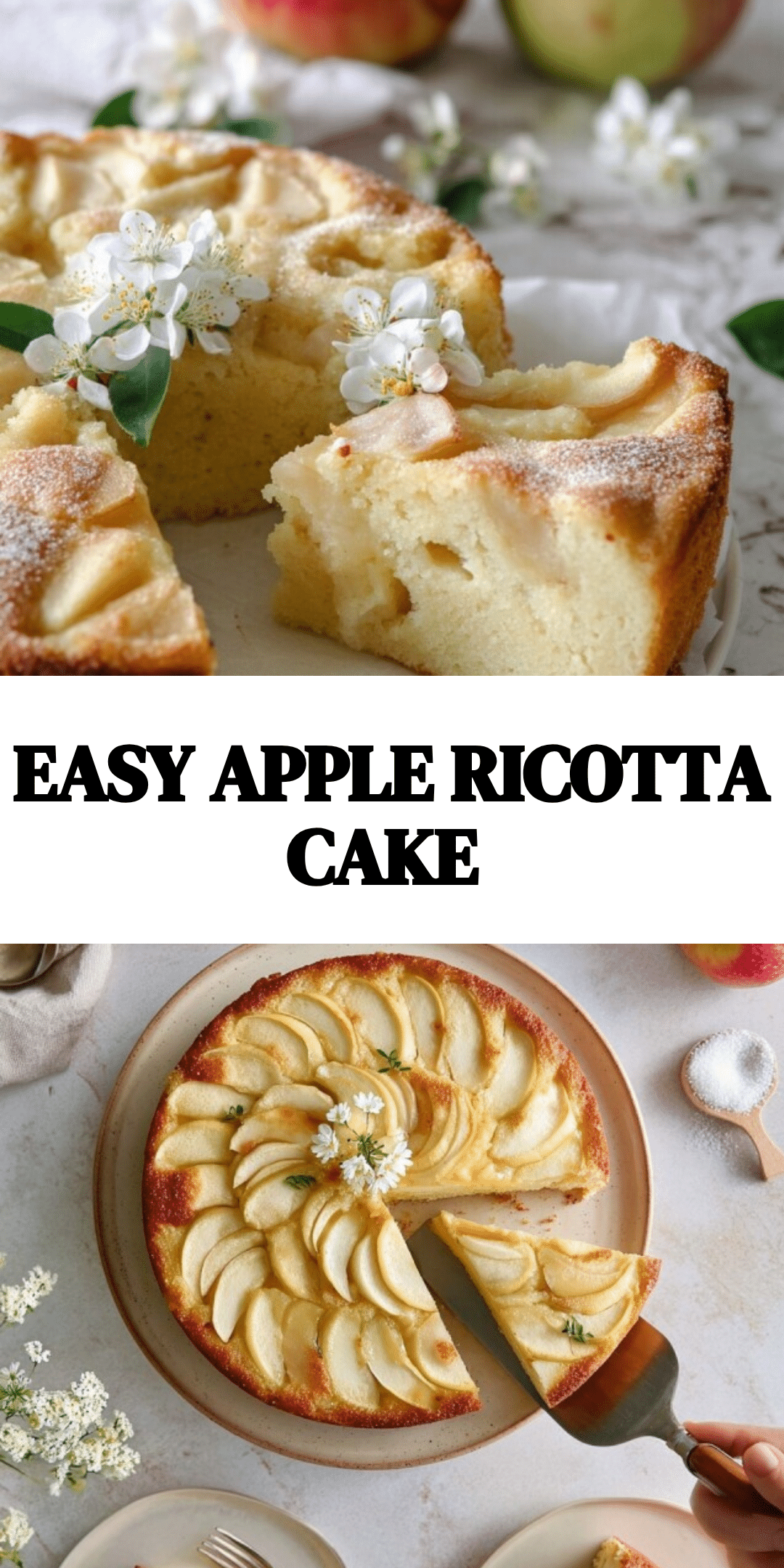 Apple Ricotta Cake: Irresistibly Moist and Flavorful