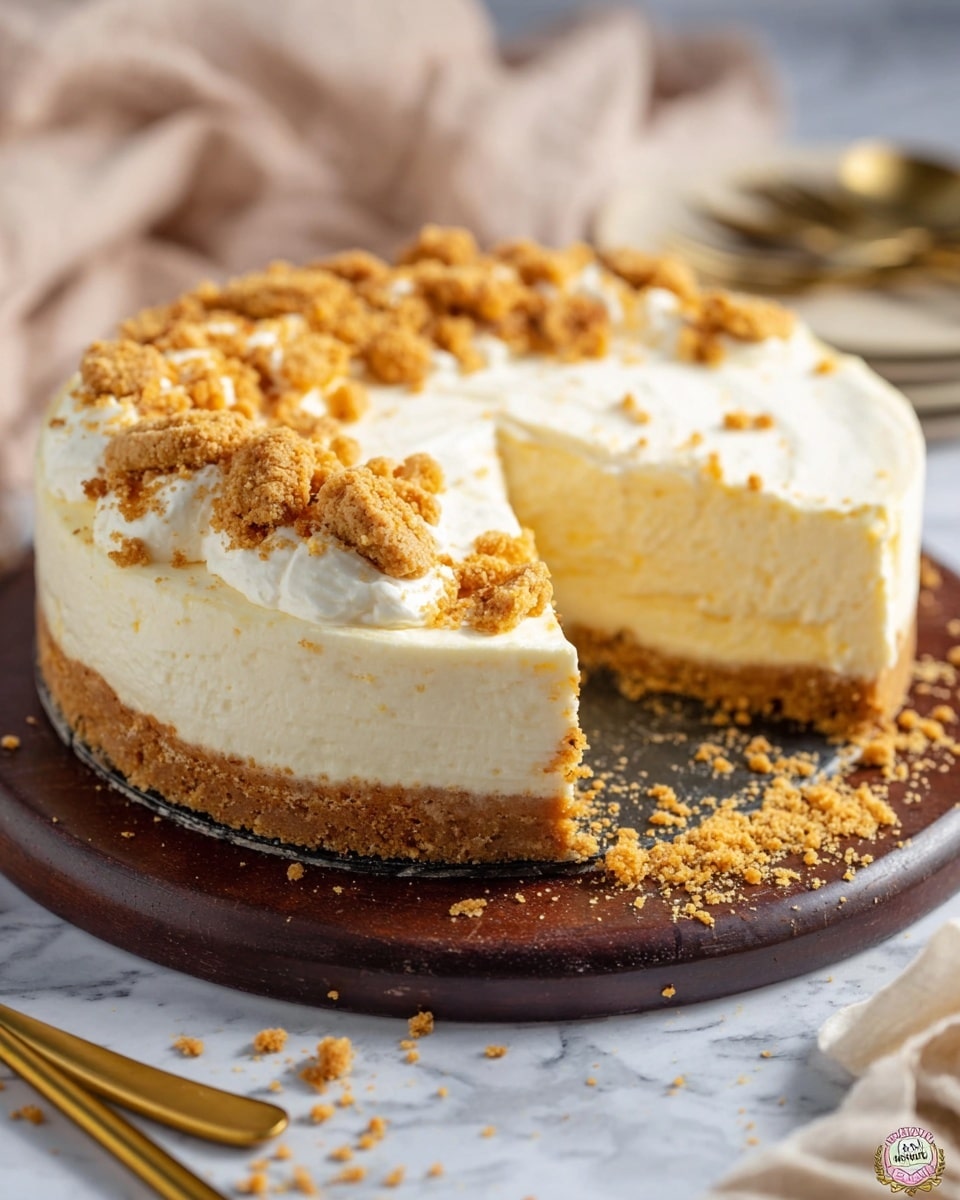 No Bake Oatmeal Creme Pie Cheesecake - Delicious & Easy