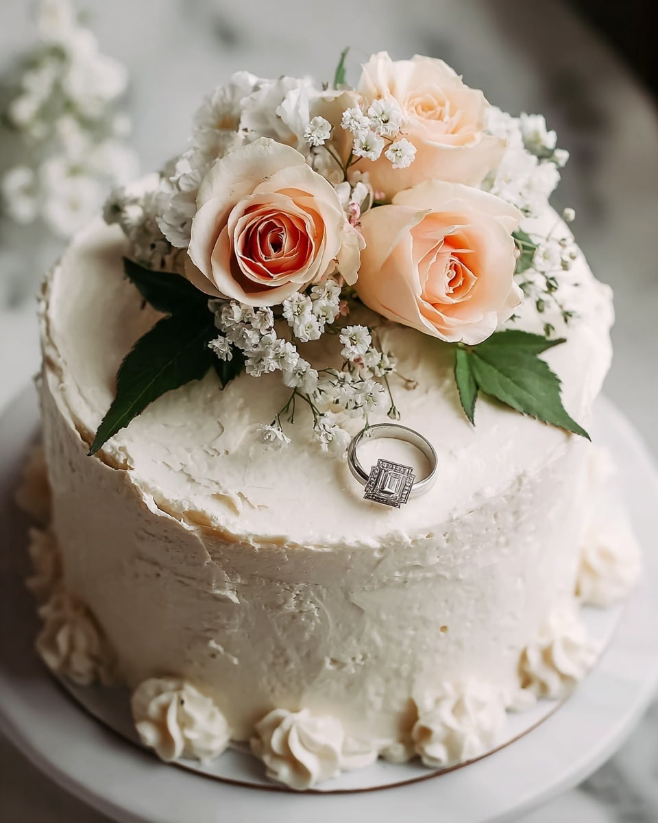 Engagement Cake: Elegant Celebration Cake for Special Moments